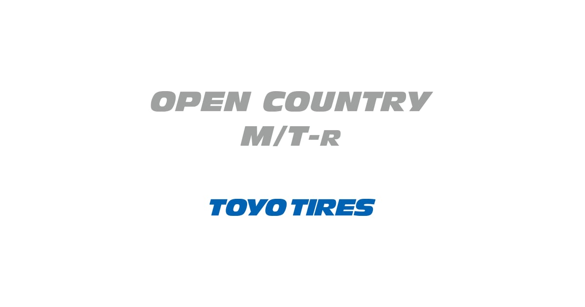 OPEN COUNTRY M/T-R（オープンカントリー・エムティーアール）｜タイヤ製品情報・検索｜TOYO TIRES（トーヨータイヤ）製品サイト